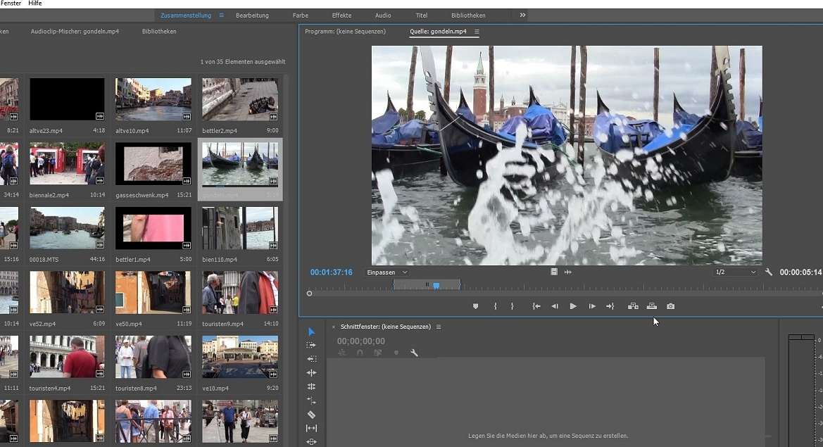 Premiere ProCC Tutorial Teil 2